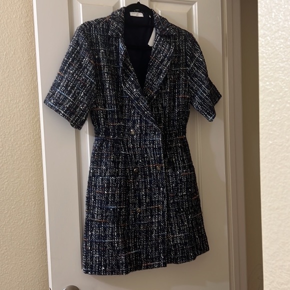 Sandro | Dresses | Sandro Tweed Dress | Poshmark